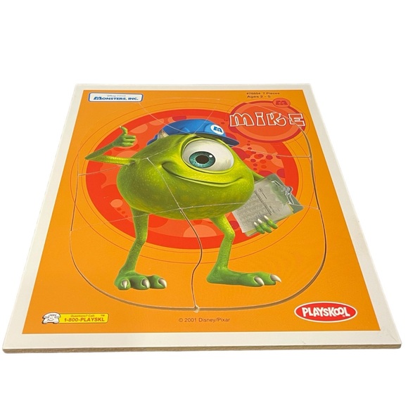 Playskool | Toys | Playskool Vintage 20 Mike Monsters Inc Puzzle | Poshmark